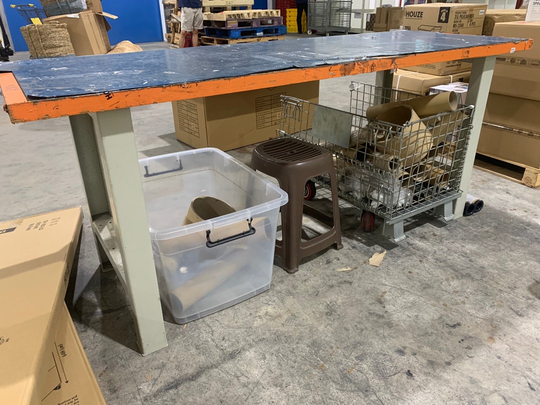 Packing Table - Warehouse, Furniture & Home Living, Furniture, Tables ...