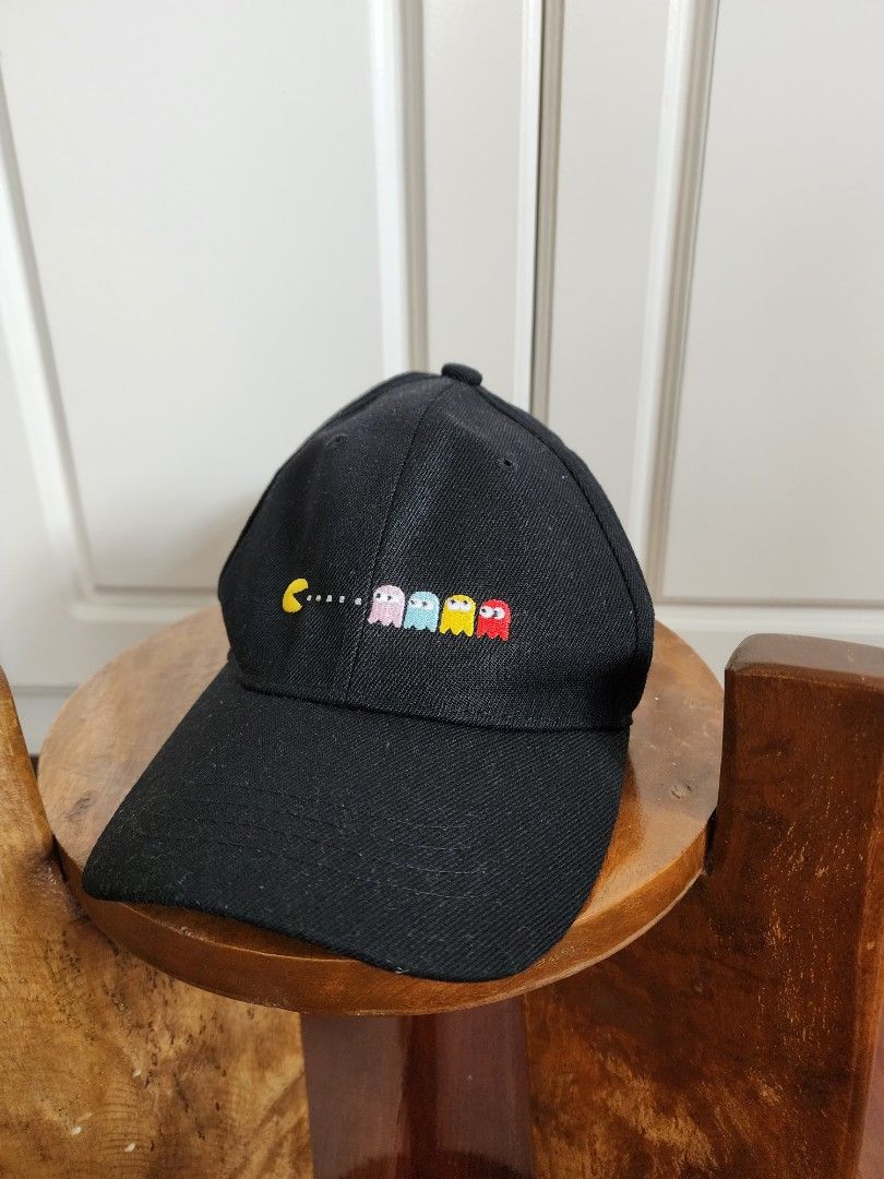 Pacman Embroidered Cap, Men's Fashion, Watches & Accessories, Caps ...