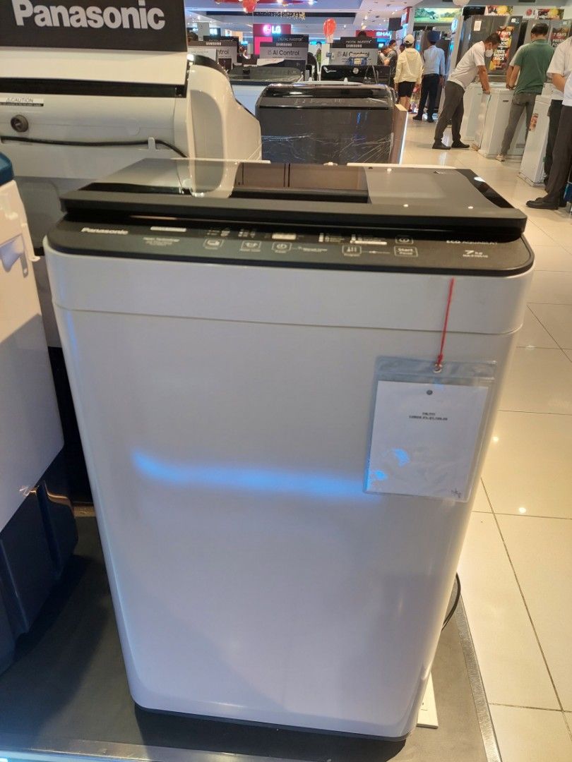 PANASONIC TOPLOAD WASHER NON INVERTER 2022 MODEL, TV & Home Appliances ...