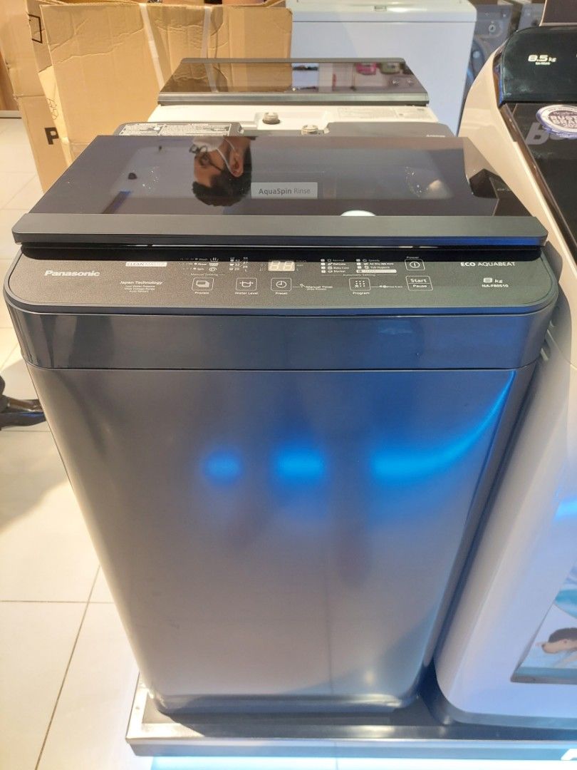 PANASONIC TOPLOAD WASHER NON INVERTER 2022 MODEL, TV & Home Appliances ...