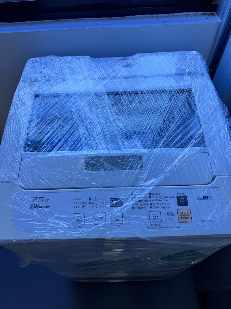 Panasonic washing machine top load, TV & Home Appliances, Washing ...