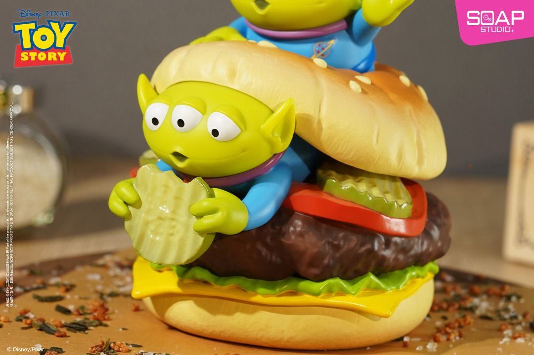 Pixar Aliens Burger / Pizza Day Figure (PREORDER), Hobbies & Toys, Toys ...