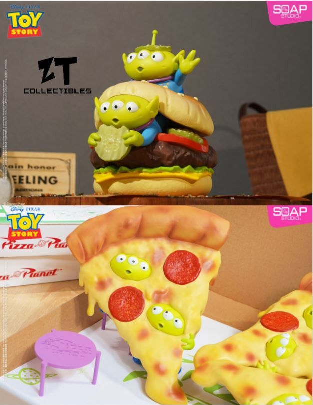 Pixar Aliens Burger / Pizza Day Figure (PREORDER), Hobbies & Toys, Toys ...