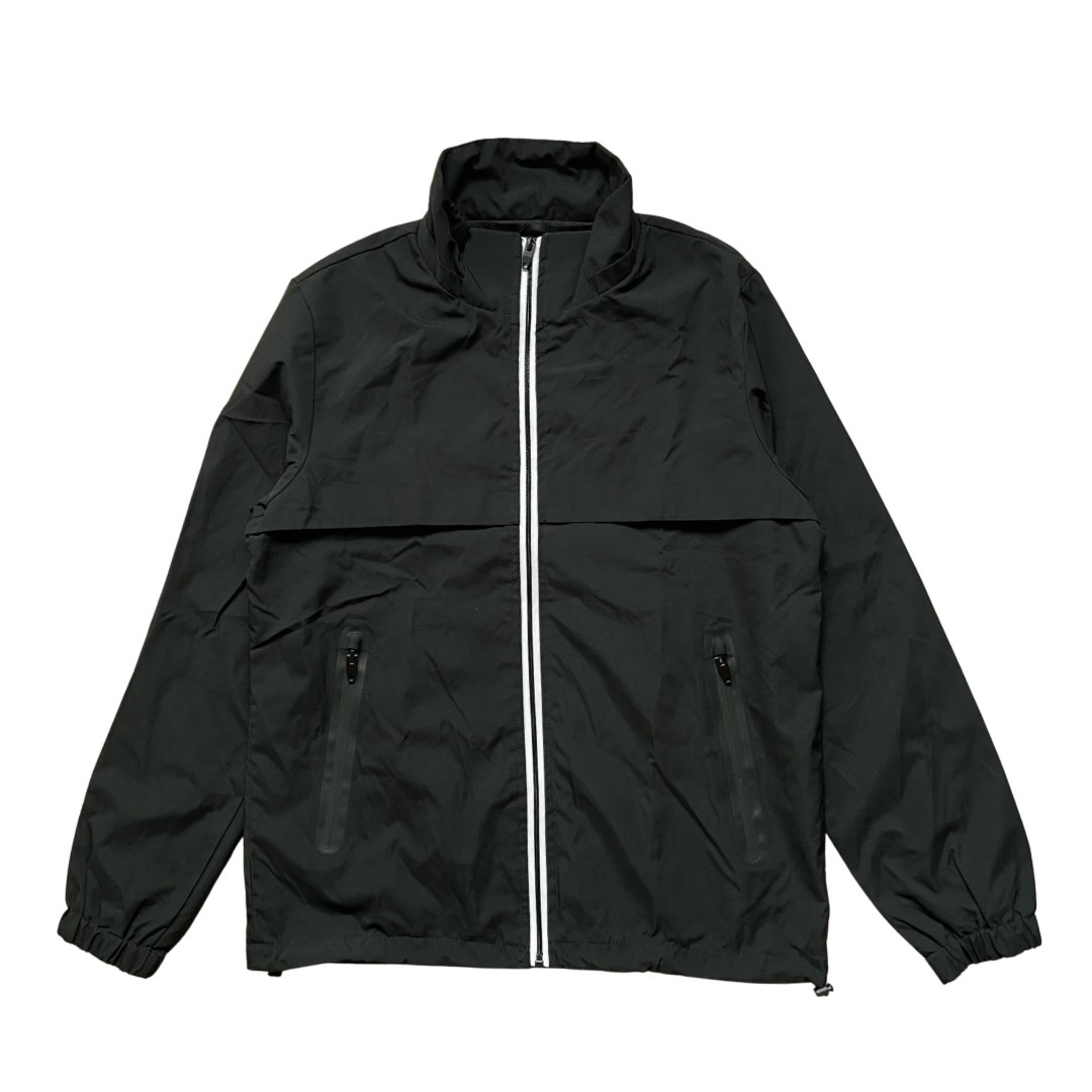 PLAIN WIND BREAKER, Men's Fashion, Coats, Jackets and Outerwear on ...
