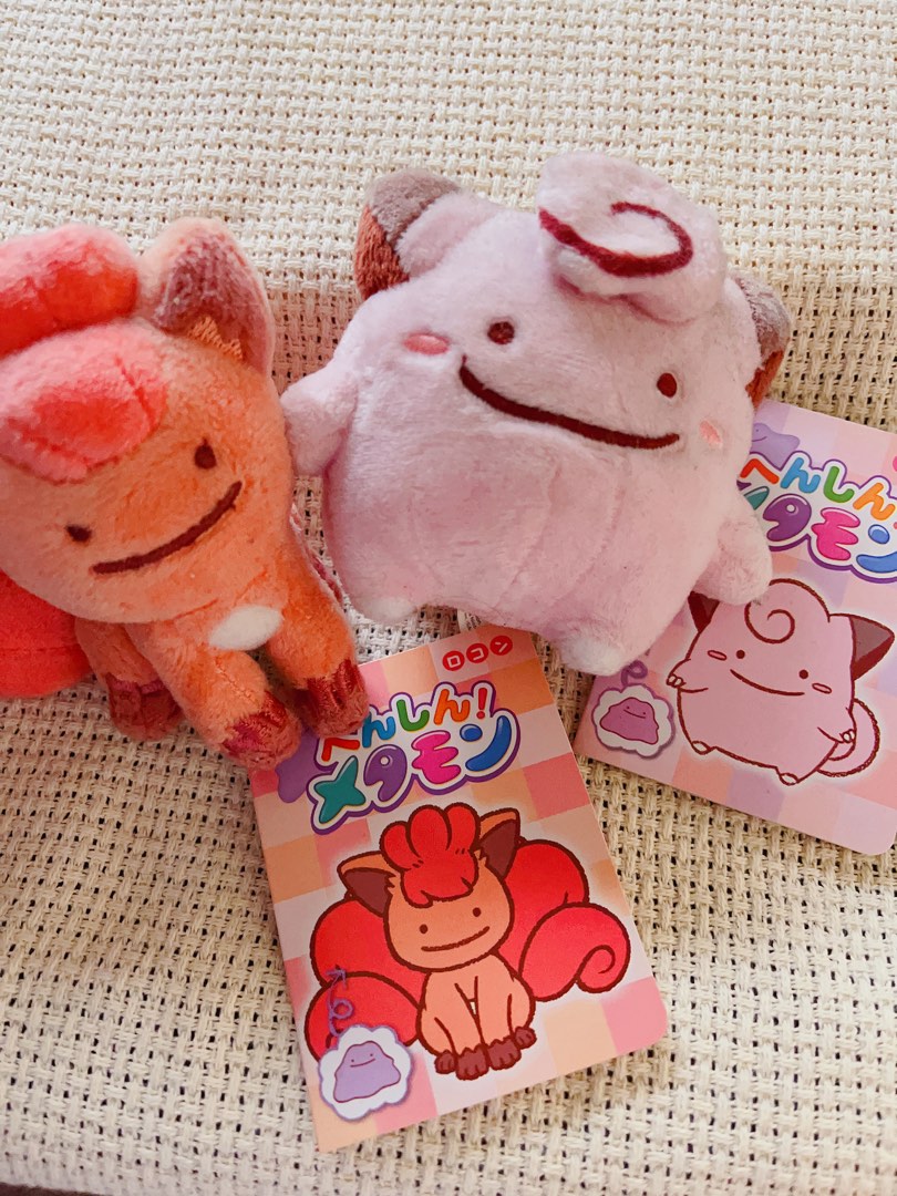 Pokemon ditto transformation plush set, Hobbies & Toys, Toys & Games on ...