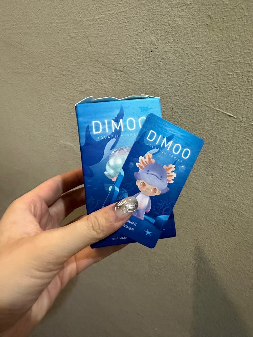popmart dimoo aquarium series axolotl, Hobbies & Toys, Toys & Games on ...