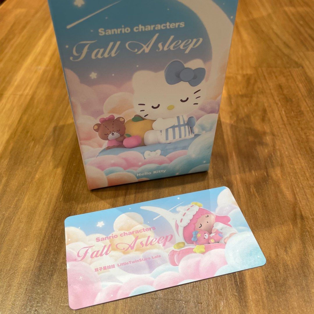Popmart Sanrio Falling Asleep, Hobbies & Toys, Toys & Games on Carousell