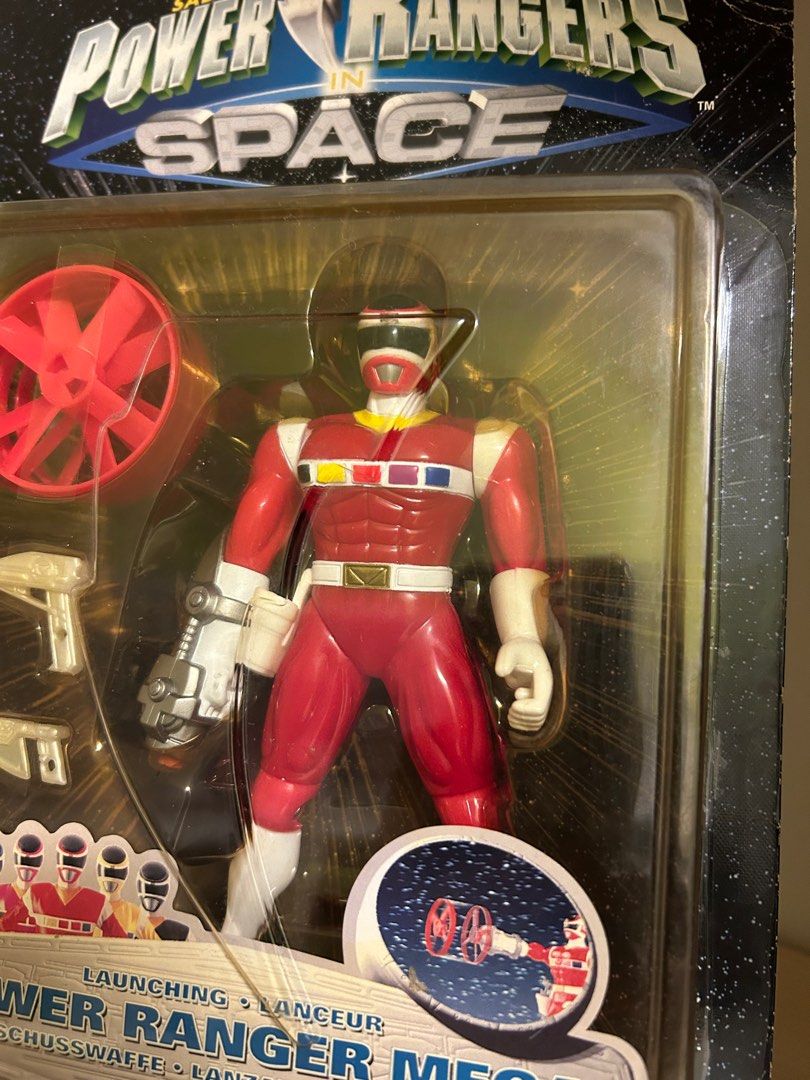 Power Rangers Space Red Ranger, Hobbies & Toys, Toys & Games on Carousell
