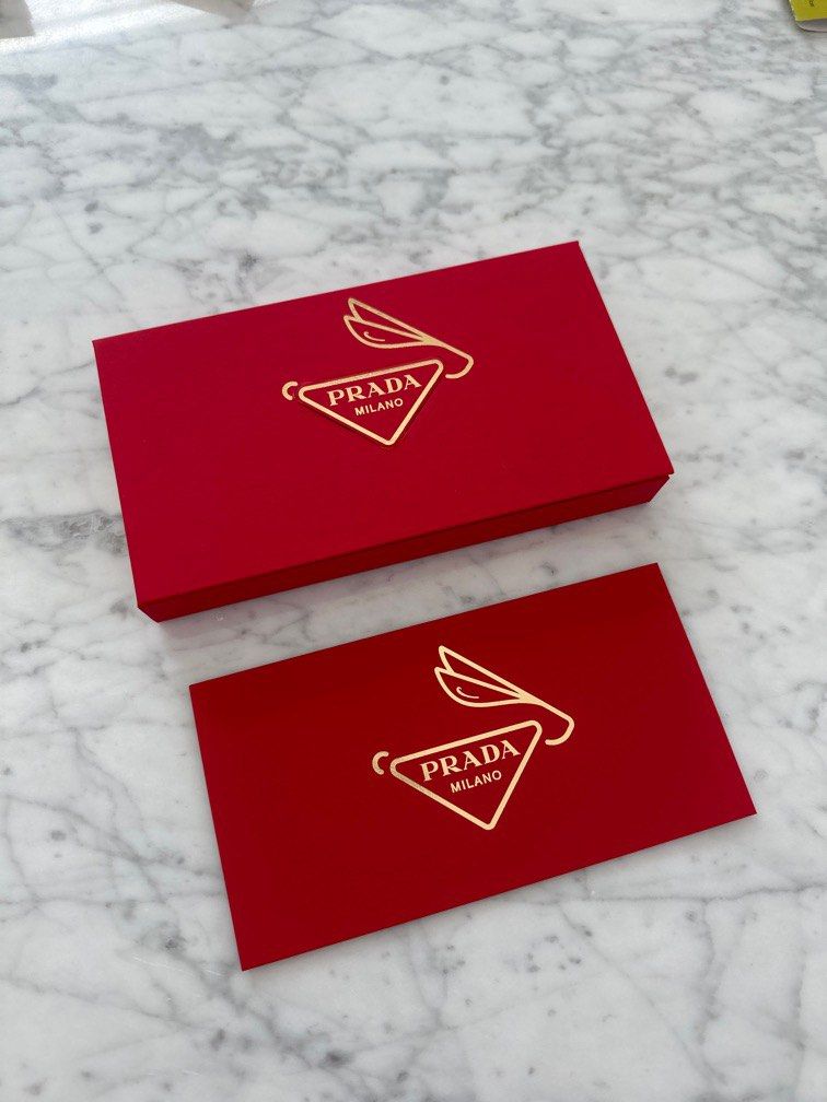 Prada Red Packet, Hobbies & Toys, Stationery & Craft, Occasions & Party ...