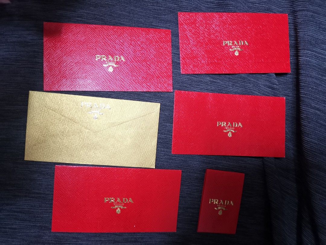 prada red packet, Hobbies & Toys, Stationery & Craft, Other Stationery ...