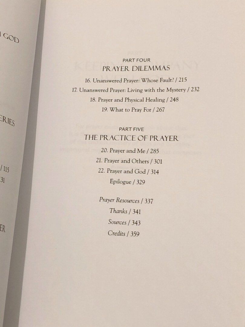 Prayer Does It Make Any Difference? By Philip Yancey, Hobbies & Toys ...
