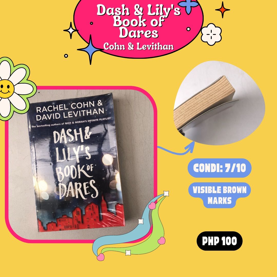 [PRELOVED] Dash & Lily's Book of Dares (Rachel Cohn & David Levithan ...