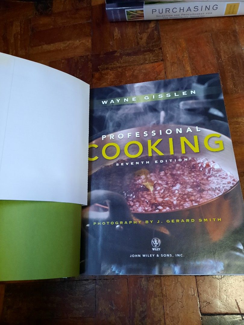 Professional Cooking 7th Edition by Wayne Gisslen, Hobbies & Toys ...