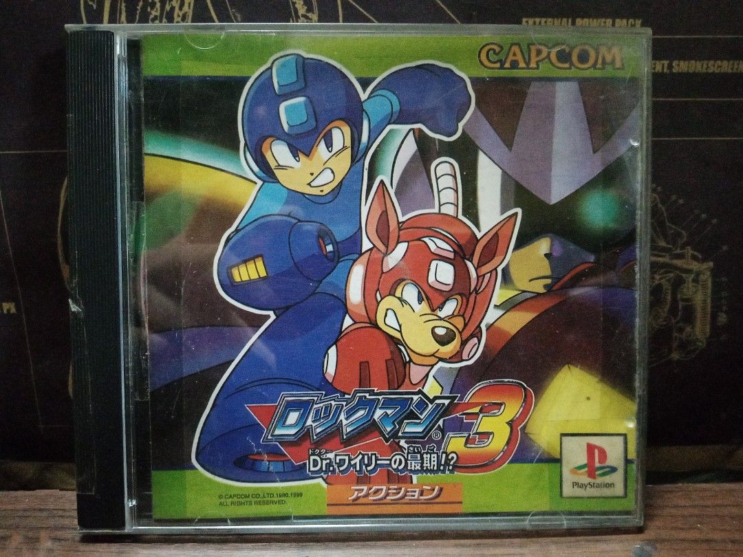 PS1 Game Rock Man 3, Video Gaming, Video Games, PlayStation on Carousell