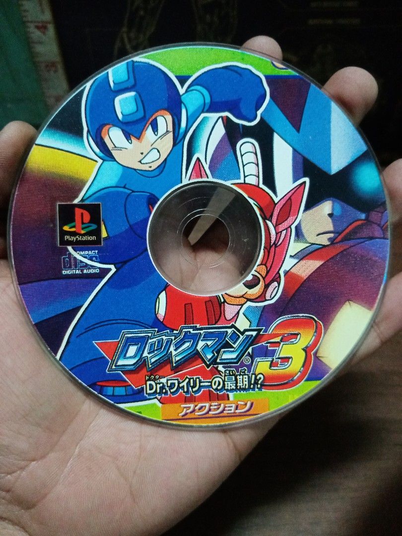 PS1 Game Rock Man 3, Video Gaming, Video Games, PlayStation on Carousell
