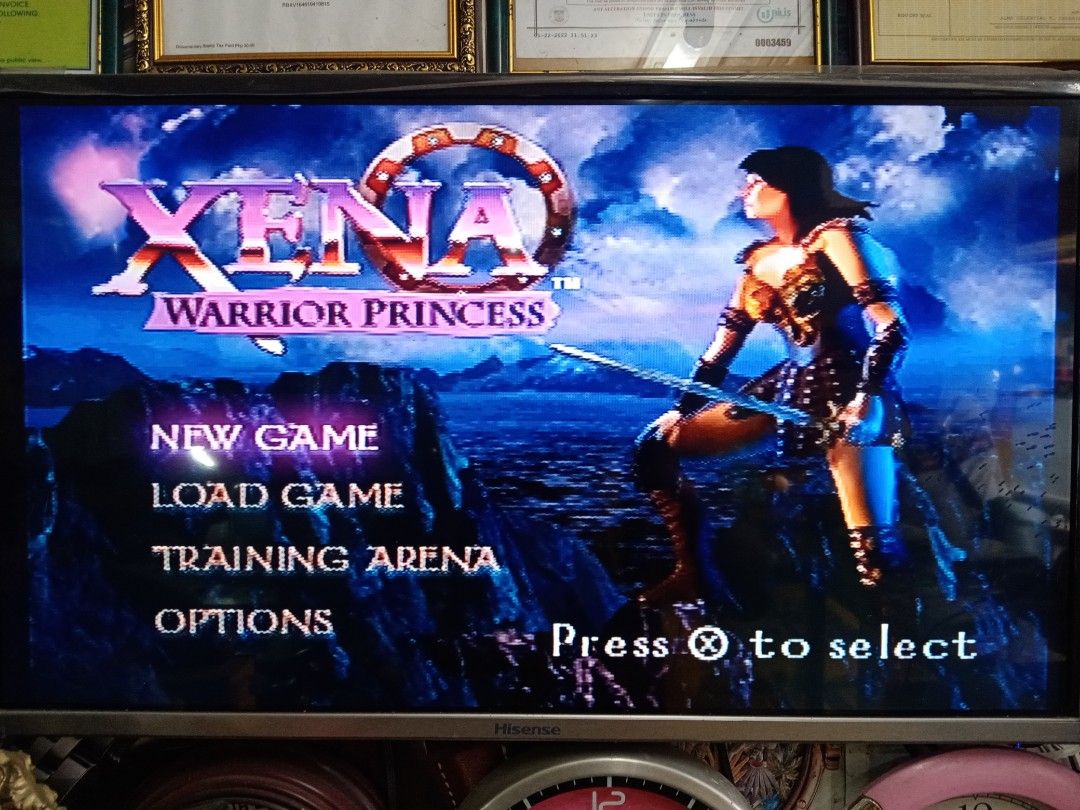 PS1 Game Xena Warrior Princess, Video Gaming, Video Games, PlayStation ...