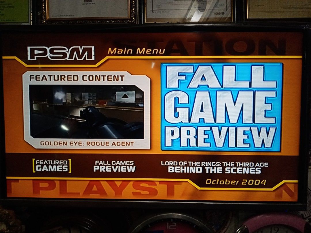 PS1 PSM DVD 2004 Fall Game Preview, Video Gaming, Video Games ...