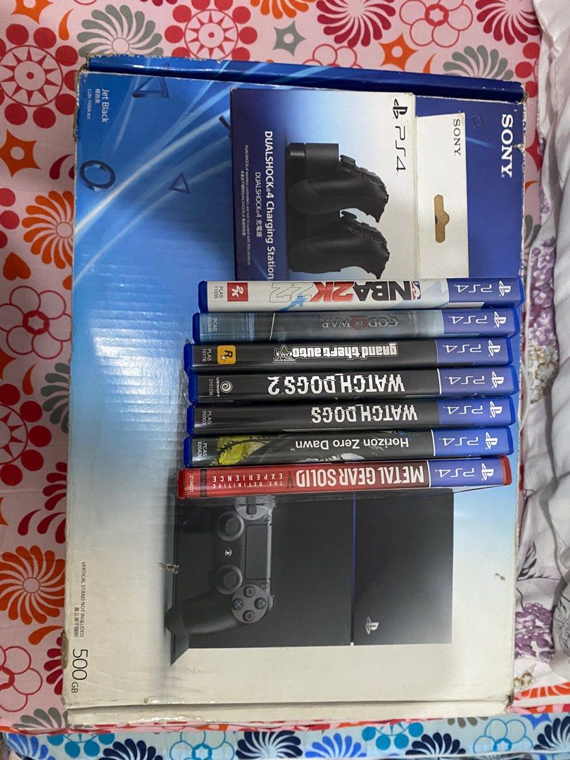 PS4 500GB 1st Gen, Video Gaming, Video Games, PlayStation on Carousell