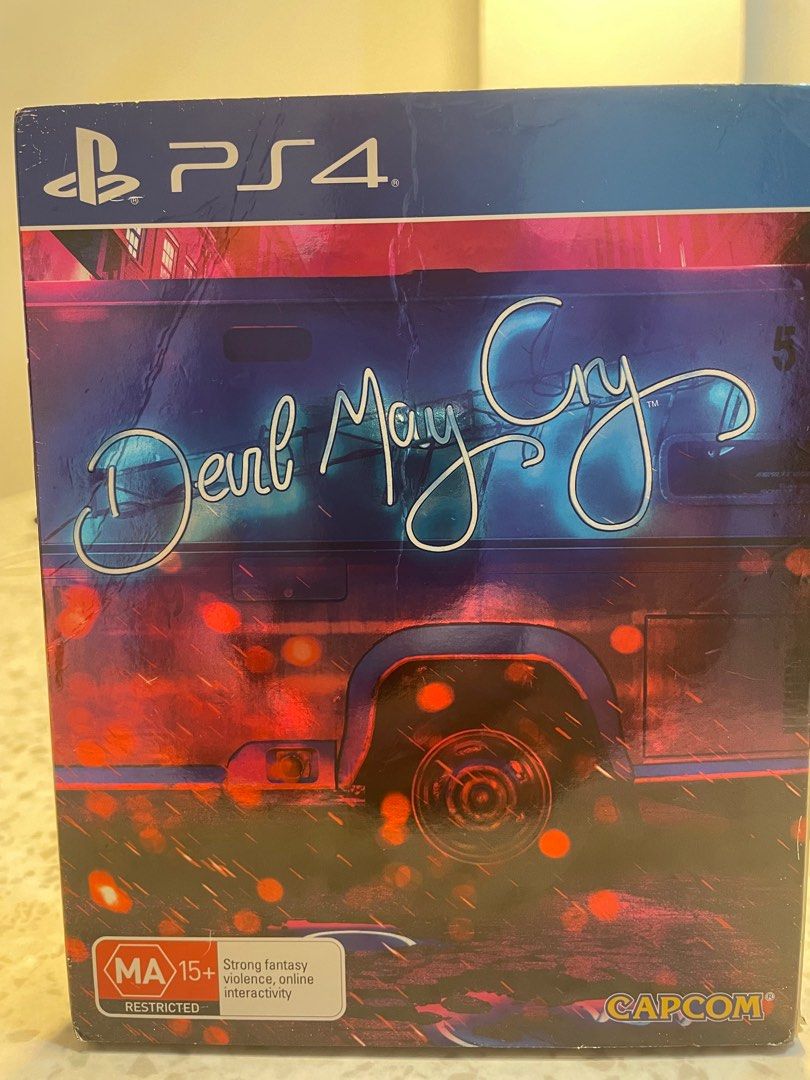 PS4 - Devil May Cry 5 Steel Book Edition, Video Gaming, Video Games, PlayStation on Carousell