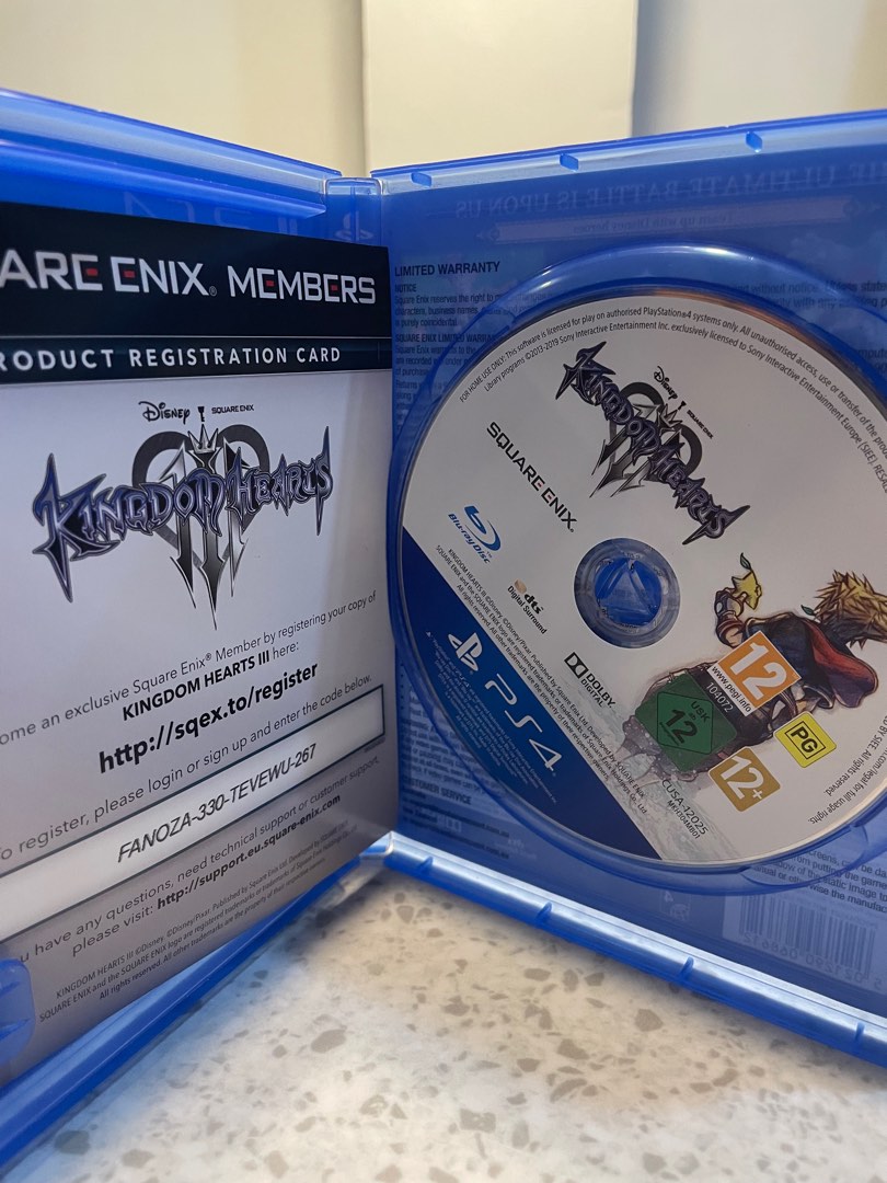 PS4 - Kingdom Hearts 3, Video Gaming, Video Games, PlayStation on Carousell