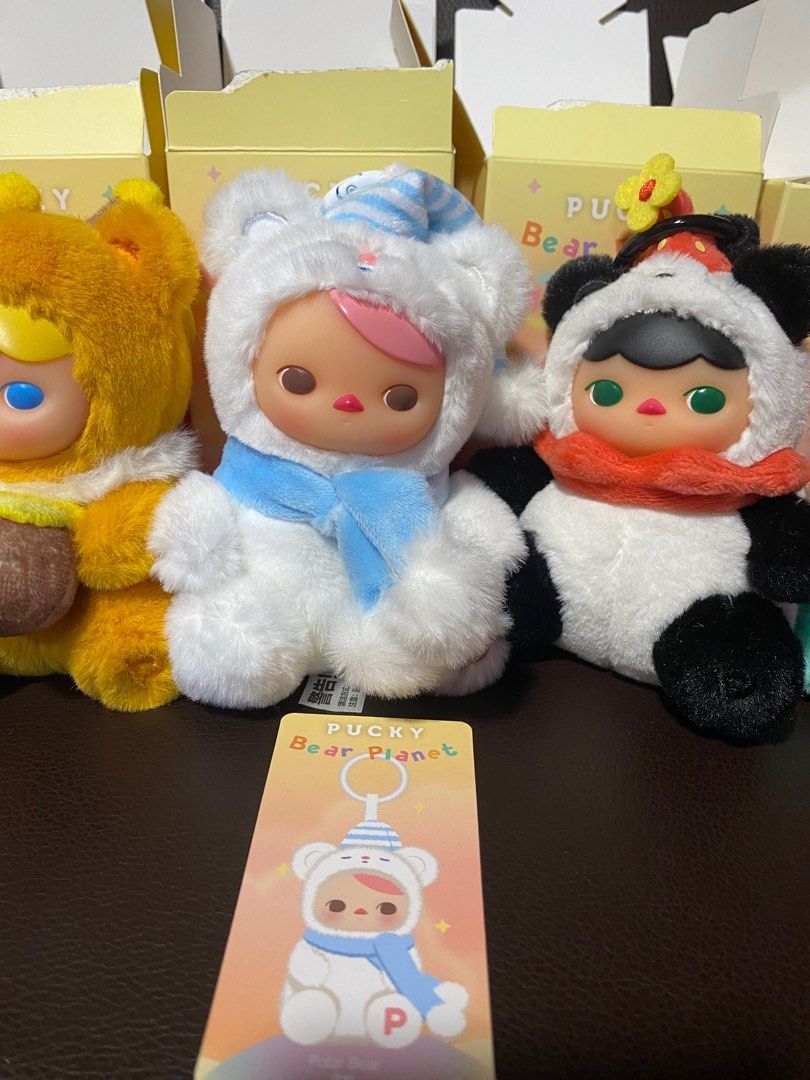 Pucky Bear Planet Popmart (FULL SET), Hobbies & Toys, Toys & Games on ...