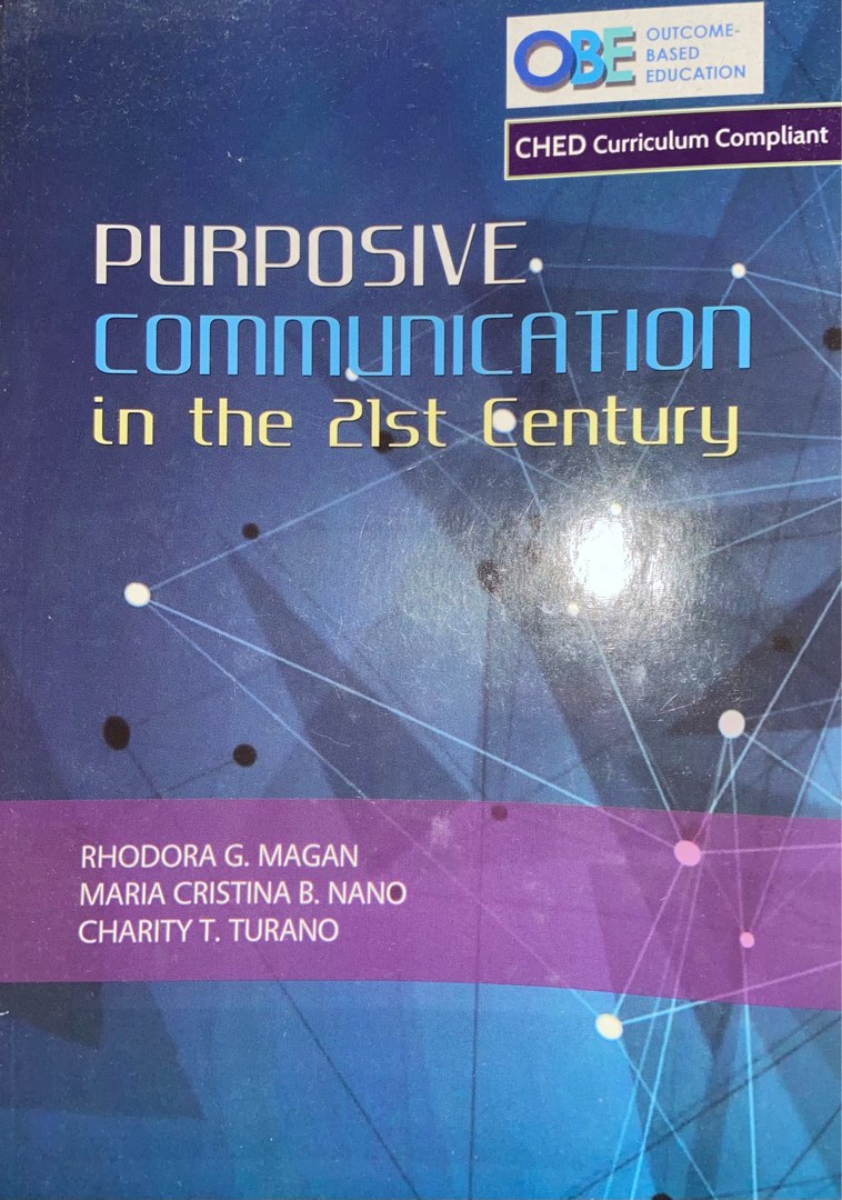 Purposive Communication in the 21st Century, Hobbies & Toys, Books ...