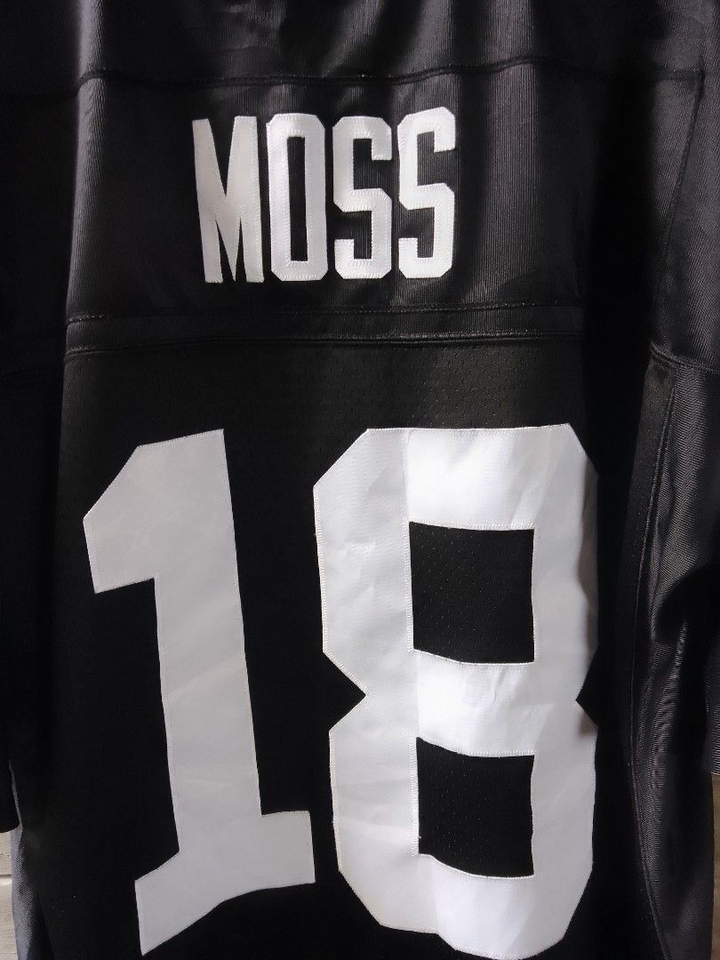 RANDY MOSS #18 RAIDERS JERSEY, Men's Fashion, Activewear on Carousell