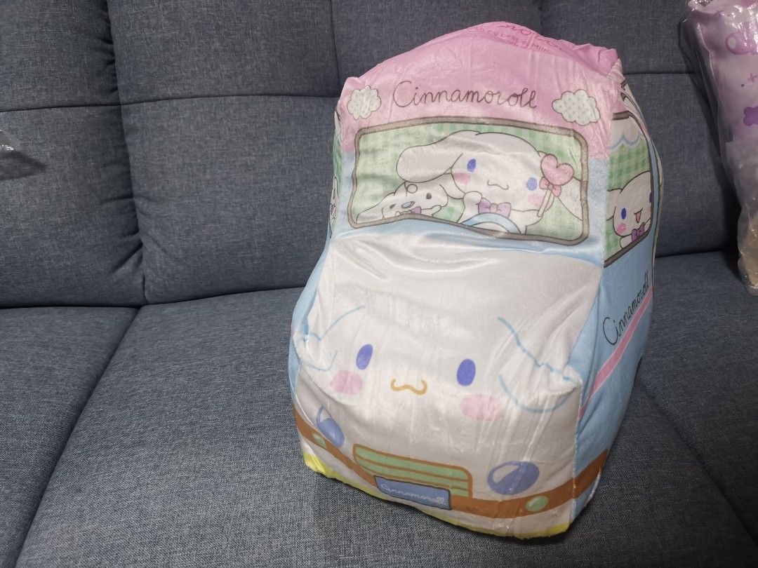 [RARE] Authentic Sanrio Characters Cinnamoroll Milk School Bus Cushion ...
