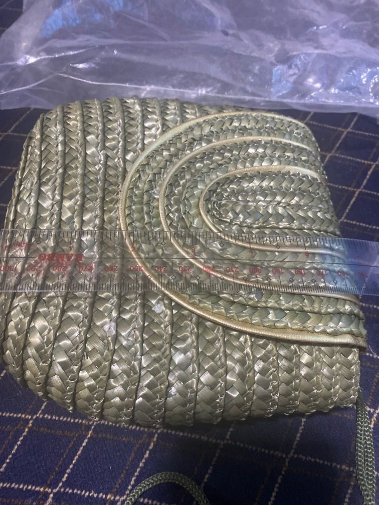 Rattan native banig bag, Women's Fashion, Bags & Wallets, Cross-body ...