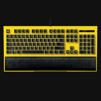 RAZER Pikachu Limited Edition Backlit Keyboard, Computers & Tech, Parts ...