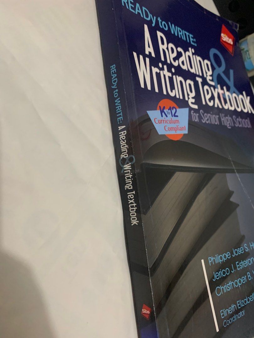 Ready to Write: A reading & Writing Textbook for senior high school ...