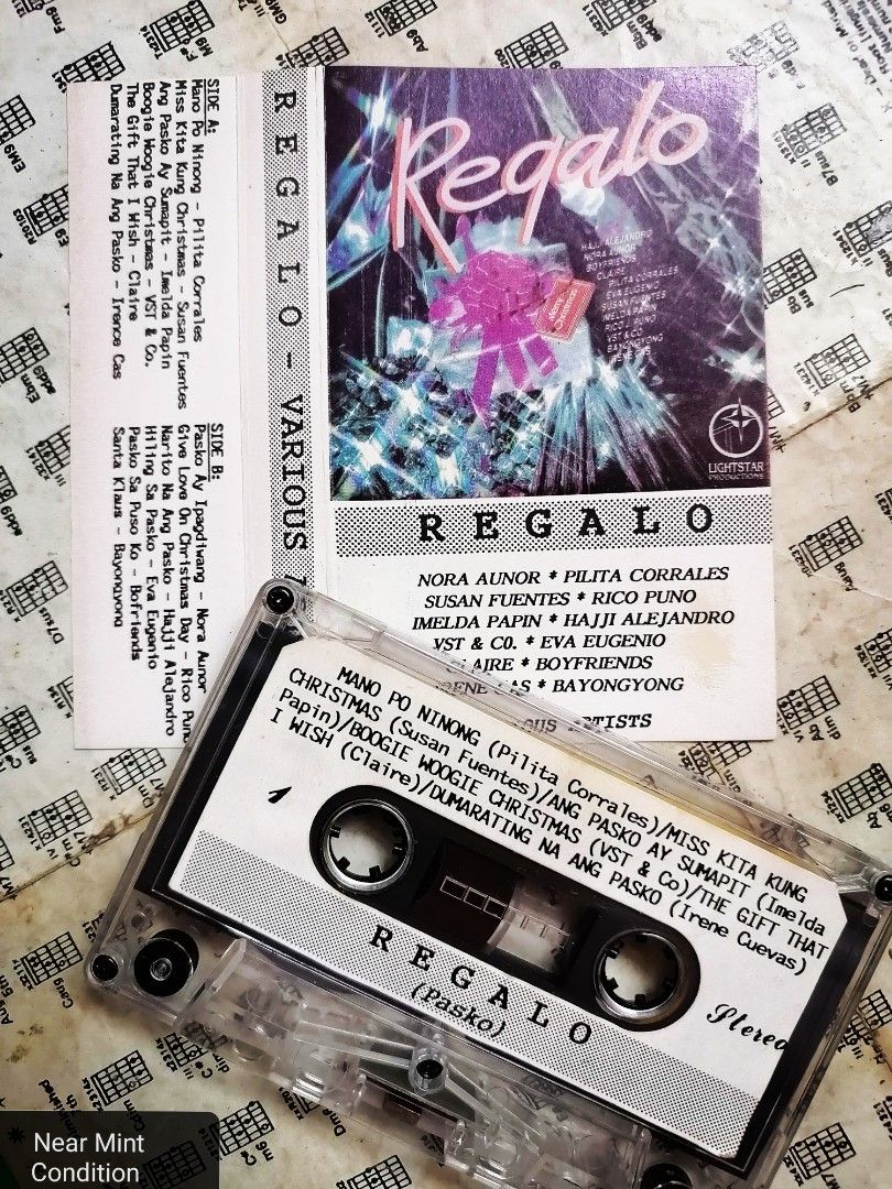 Regalo Pasko Cassette Tape Original Cassette Tapes For Sale Vintage ...