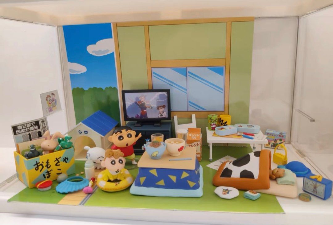 Re-ment Crayon Shin Chan’s room, Hobbies & Toys, Toys & Games on Carousell