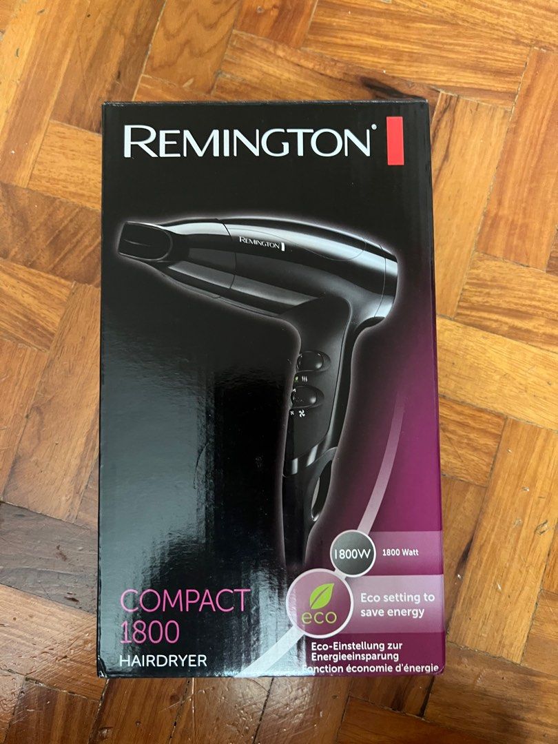 Remington Compact Hair Dryer, Beauty & Personal Care, Hair on Carousell