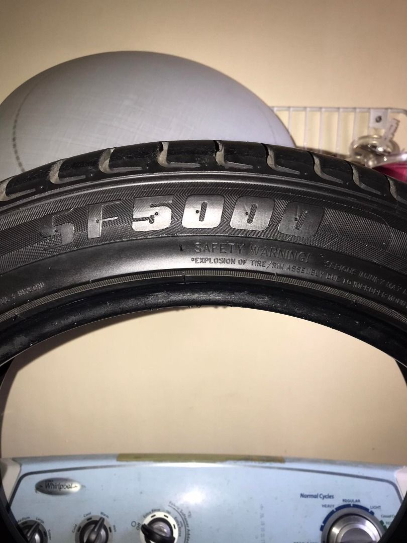 Saffiro SF5000 17'S Tires, Car Parts & Accessories, Mags and Tires on ...