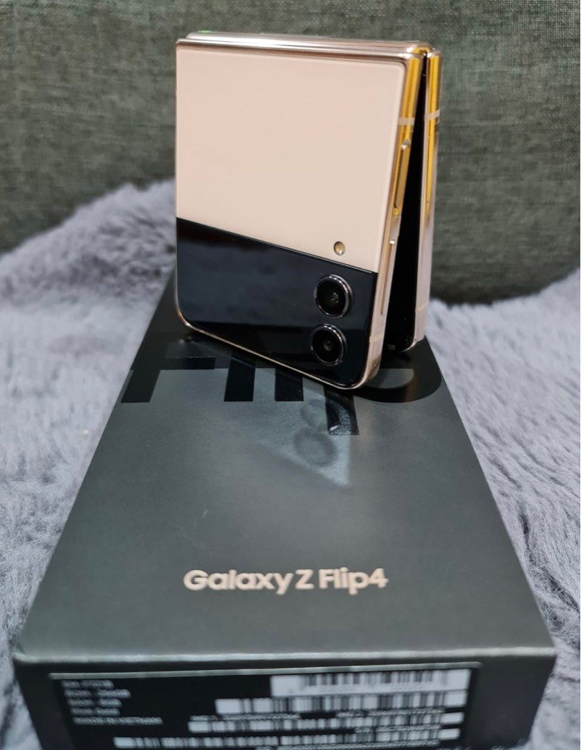 Samsung Galaxy Z Flip4 5G (256GB), Pink Gold, Mobile Phones & Gadgets ...