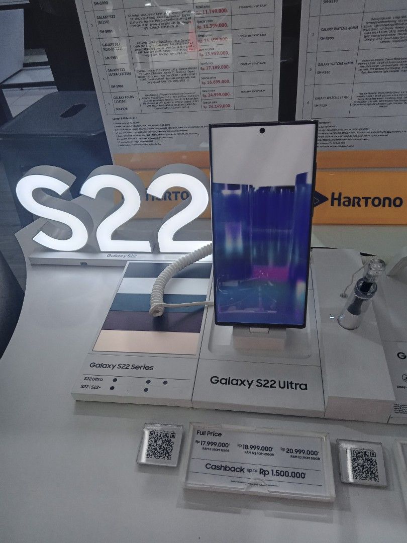 Samsung Galxy S22 Ultra, Telepon Seluler & Tablet, Ponsel Android ...