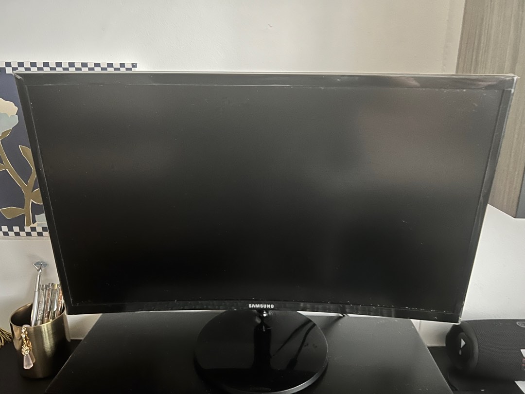 Samsung C24F390 Curved Monitor - 22 Inches (Workable Condition), TV ...