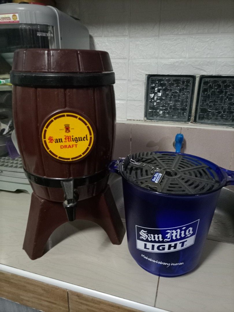 San miguel beer barel, Furniture & Home Living, Home Decor, Other Home ...