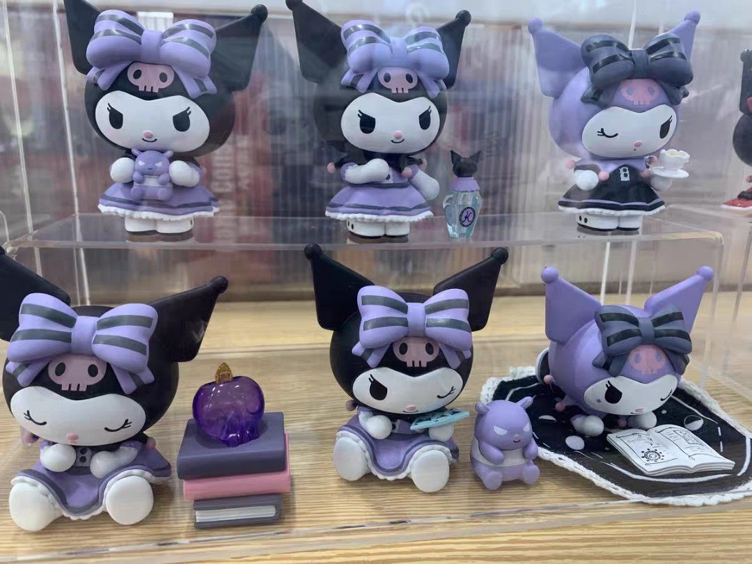 [SANRIO X MINISO] SANRIO KUROMI LUCKY DIVINATION SERIES FULL SET AND ...