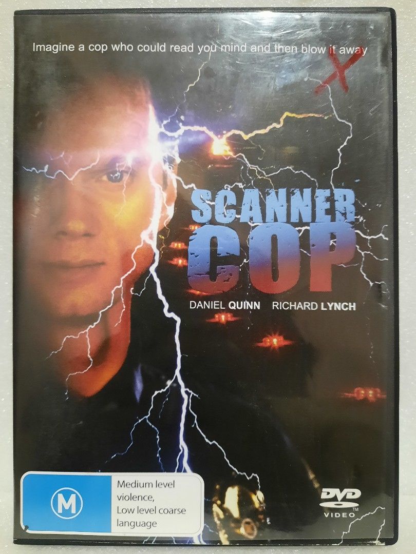 SCANNER COP [DVD] 90s Sci-fi/Horror, Hobbies & Toys, Music & Media, CDs ...