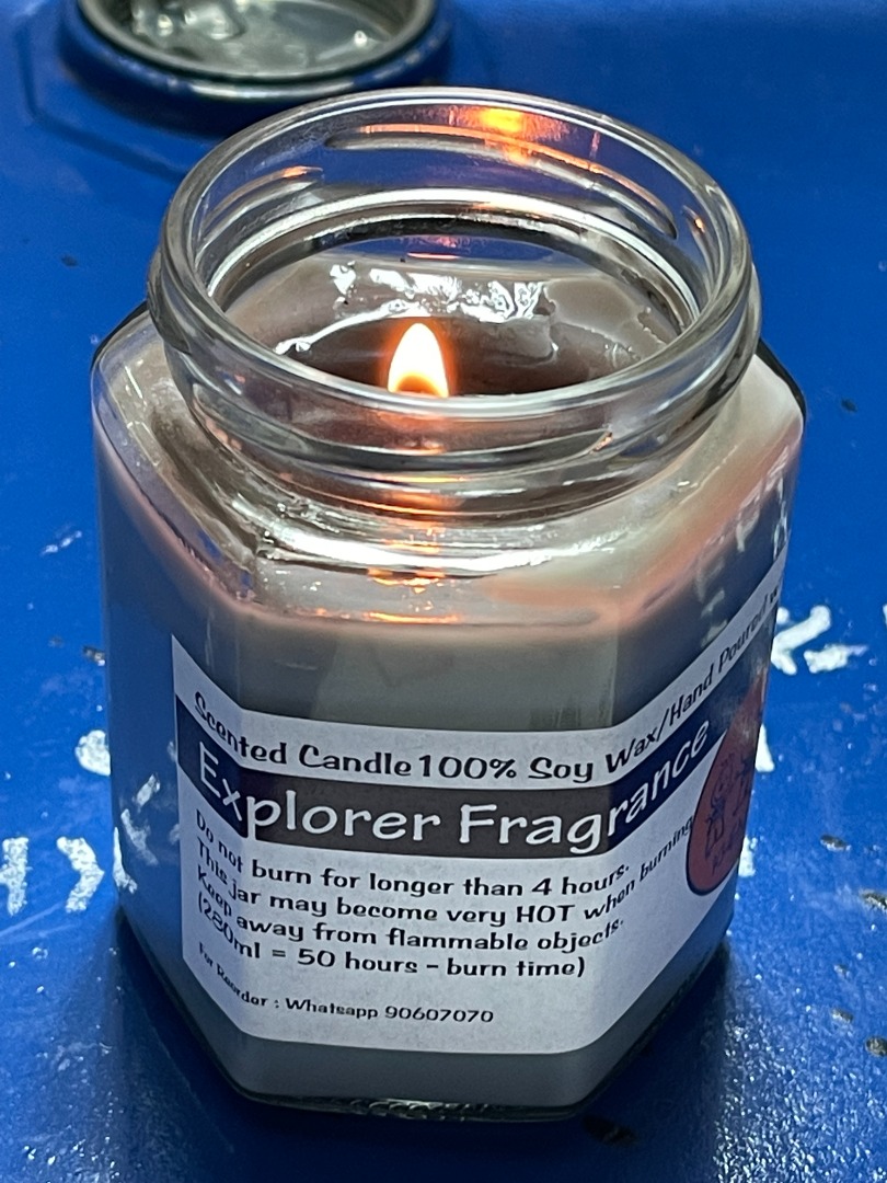 Scented Candle - Explorer Mens' Fragrance, Furniture & Home Living ...