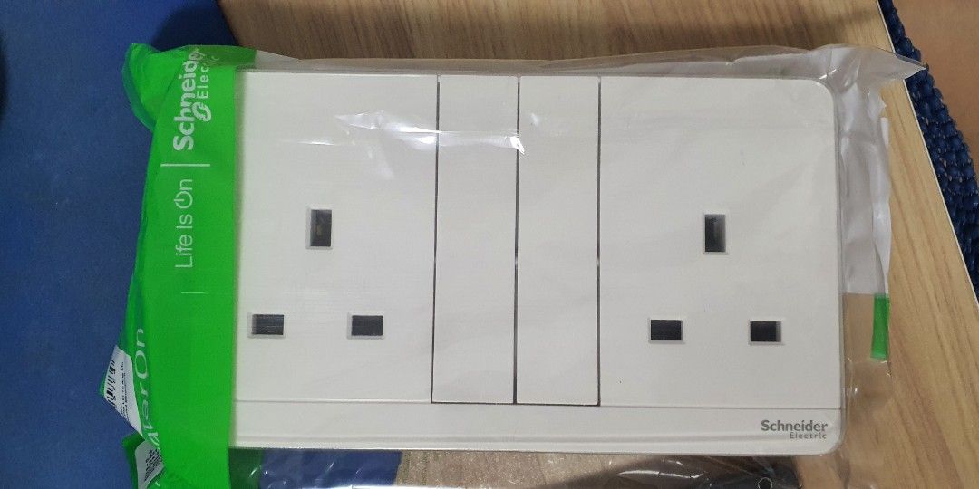Schneider socket, TV & Home Appliances, Electrical, Adaptors & Sockets ...