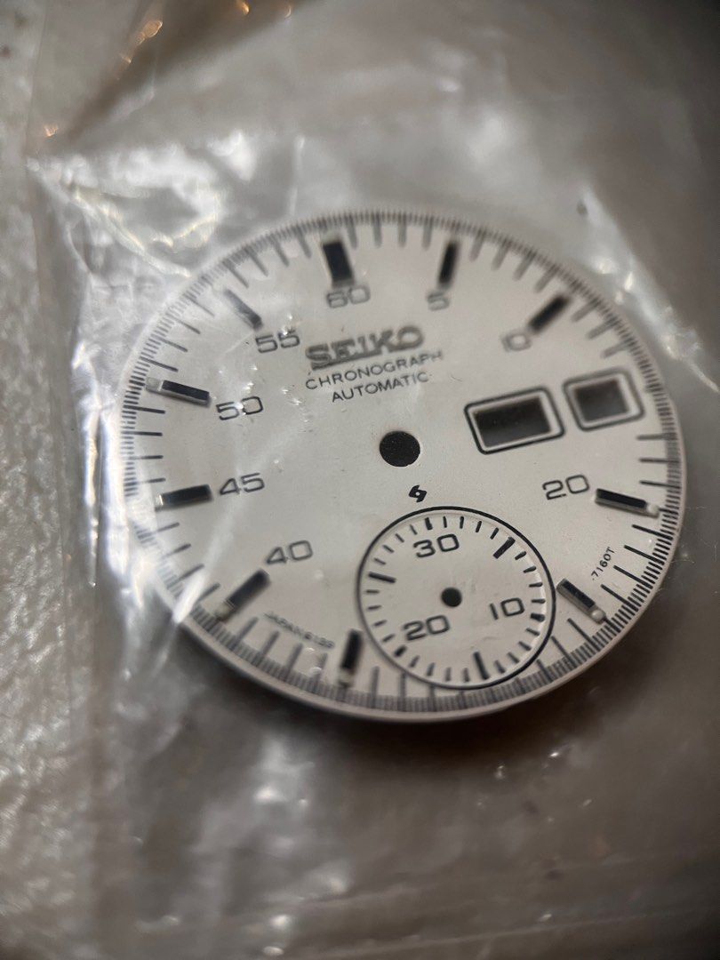 Seiko Helmet Dial 6139-7101 Replacement, Men's Fashion, Watches ...