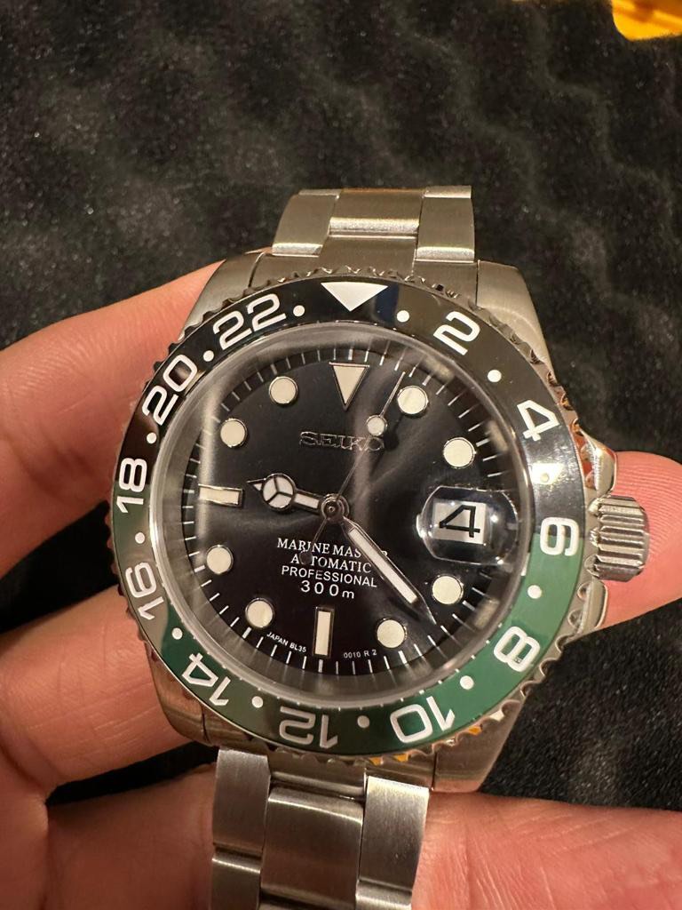 Seiko marine master MOD, Luxury, Watches on Carousell