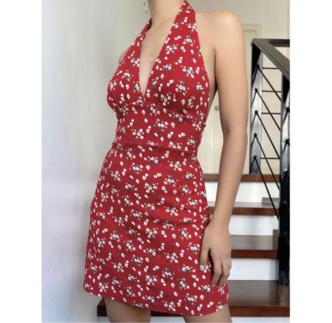 Sexy Halter Dress Womens Fashion Dresses And Sets Dresses On Carousell