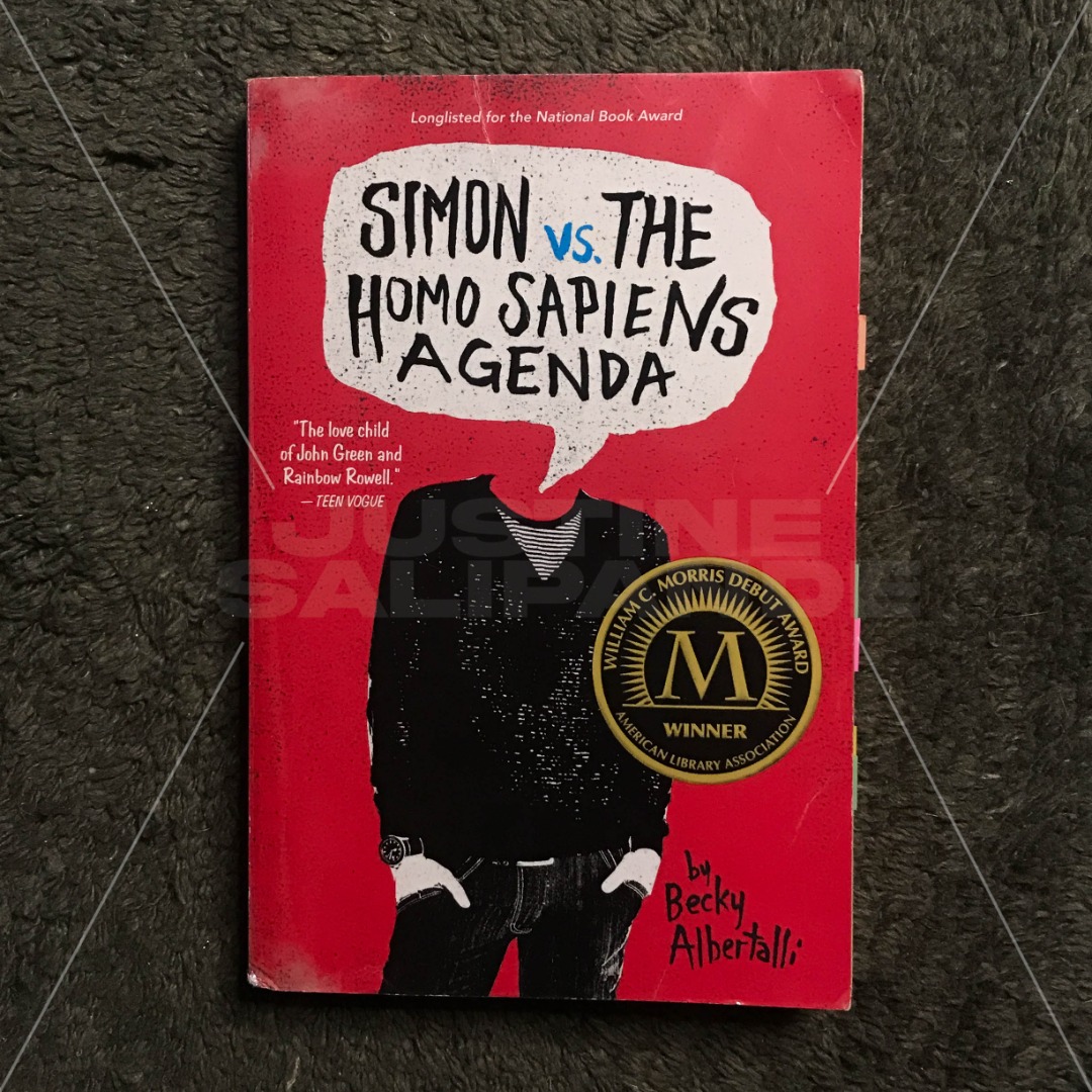 Simon vs. the Homo Sapiens Agenda by Becky Albertalli - PRE LOVED BOOKS ...