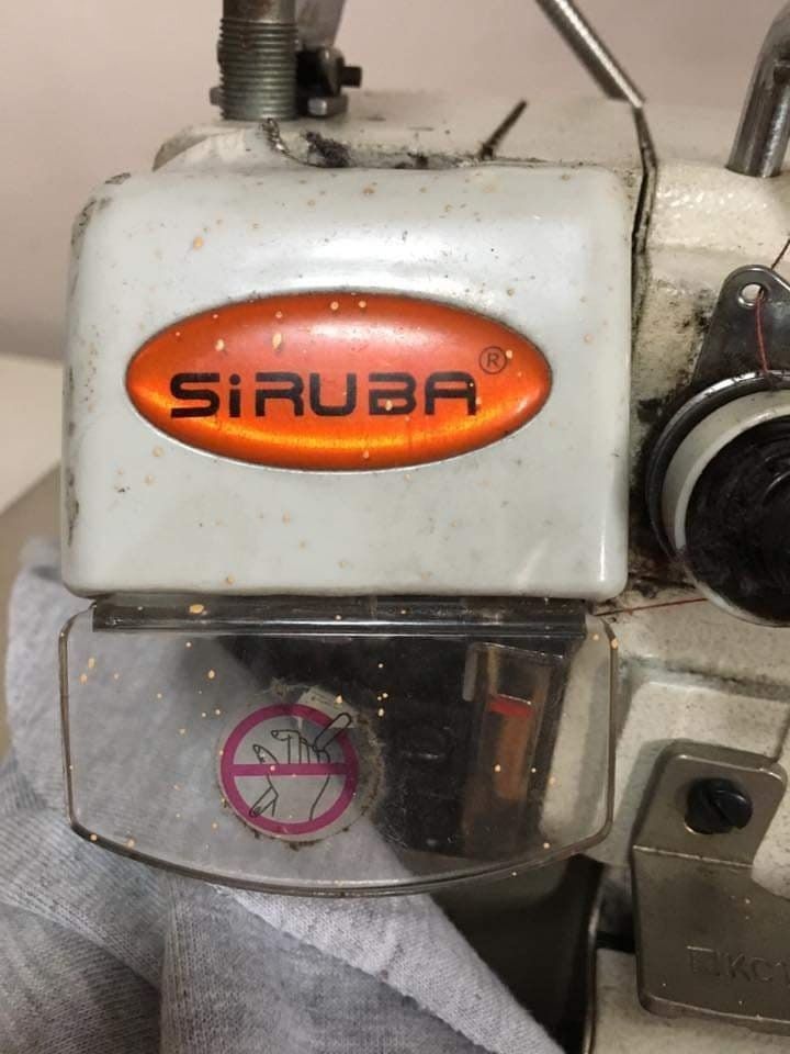 SIRUBA edging sewing machine, overlock, serger & JUKI hispeed sewing ...