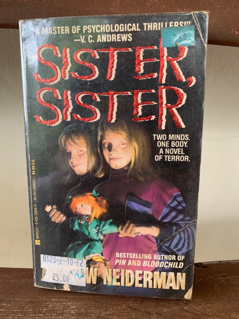 Sister, Sister by Andrew Neiderman | Thriller | Fiction | Pre-Loved ...