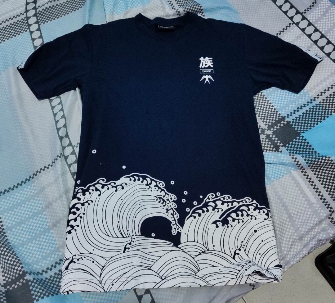 SKOOP Nami Blue Tee, Men's Fashion, Tops & Sets, Tshirts & Polo Shirts ...